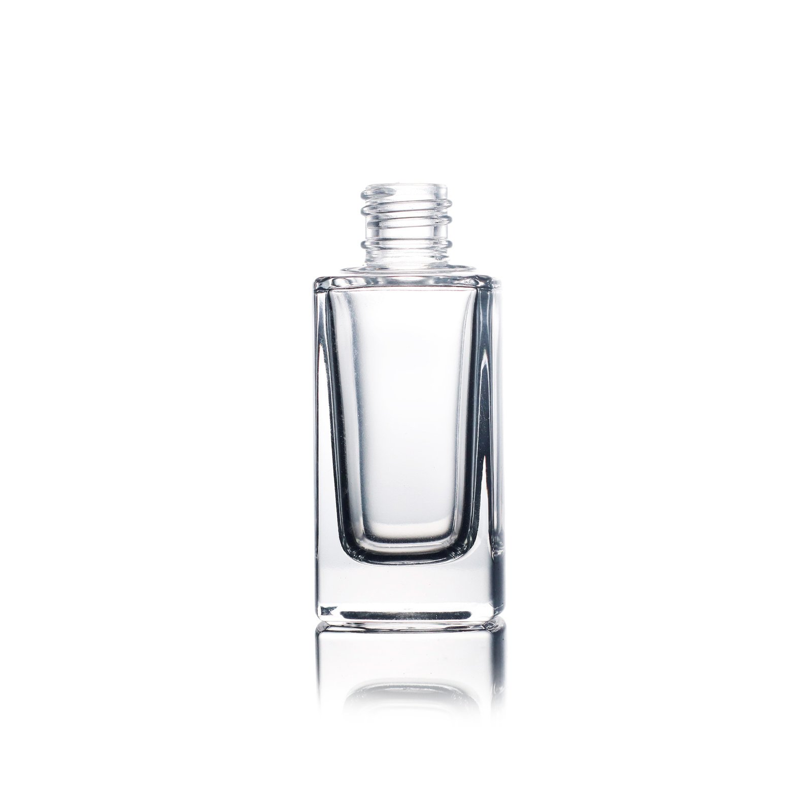 Clear Glass Bottle Forma 30 ml - justglasspack.com
